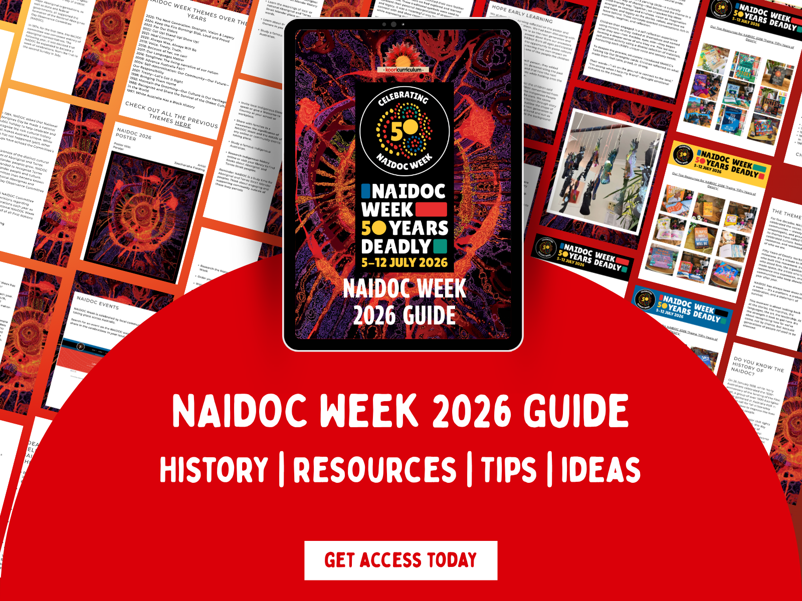 NAIDOC Week 2026 Free Guide | Koori Curriculum