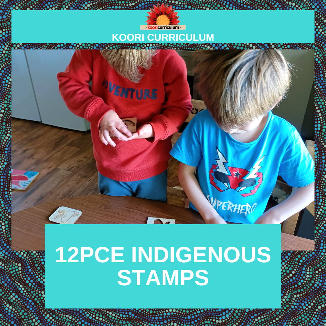 12-piece Indigenous Stamps | Koori Curriculum