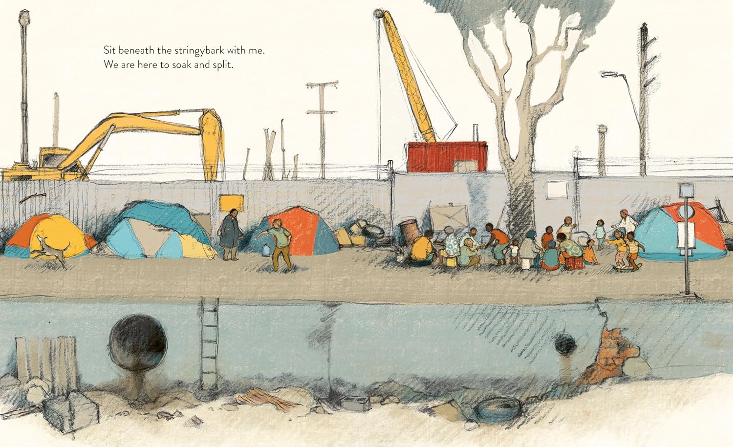 "Afloat" by Kirli Saunders, Freya Blackwood (illustrator) | Koori ...