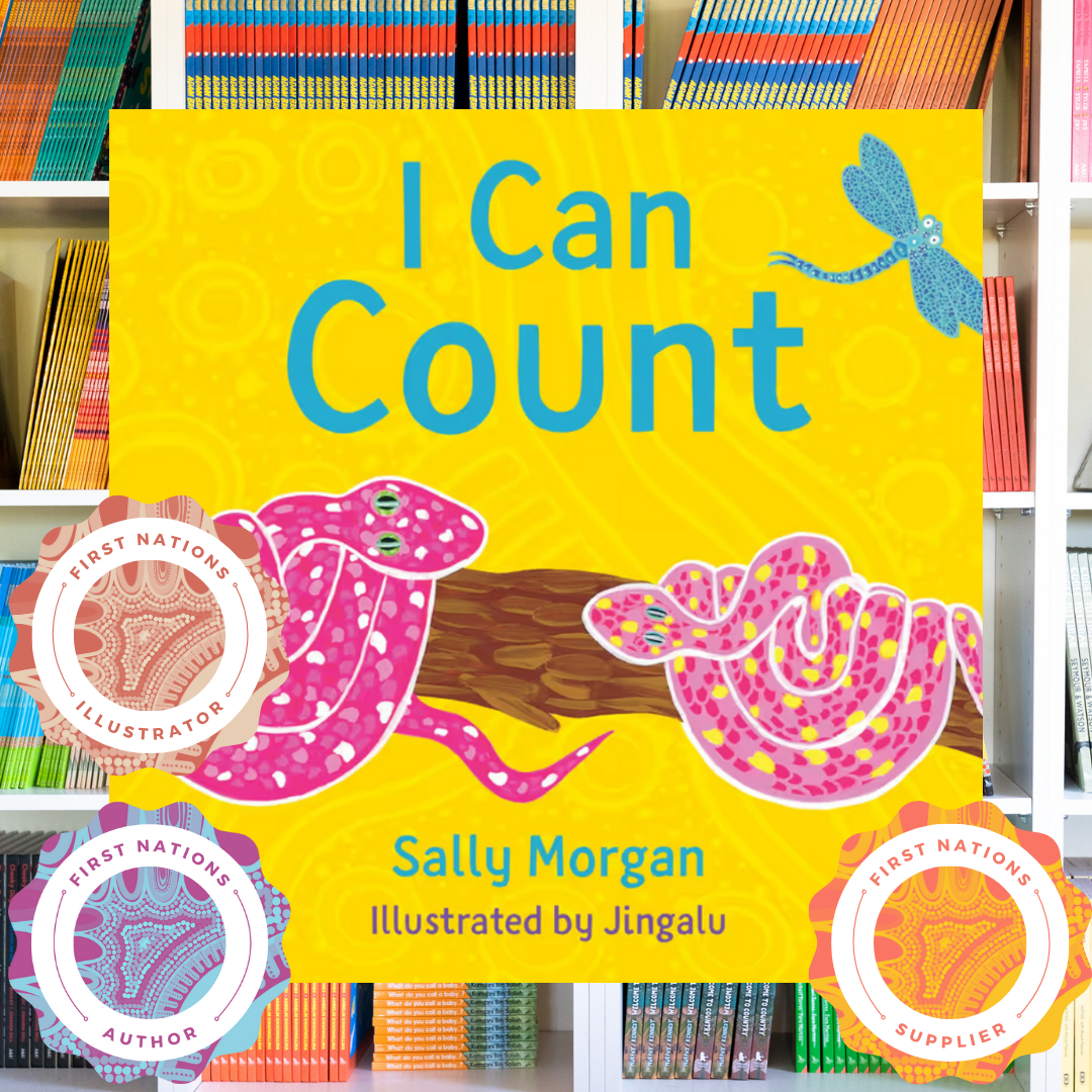 "I Can Count" By Sally Morgan, Jingalu (Illustrator) | Koori Curriculum