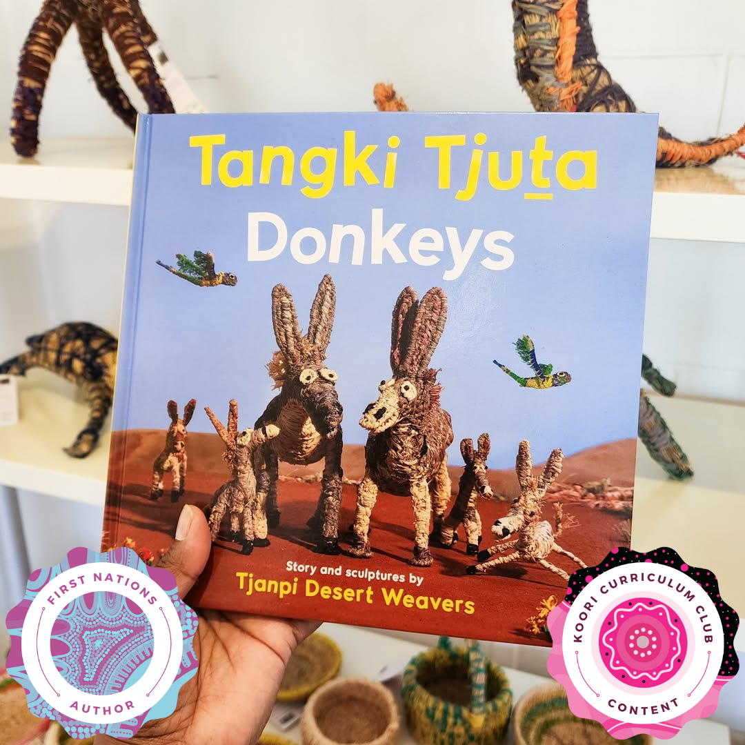 "Tangki Tjuta - Donkeys" By Tjanpi Desert Weavers | Koori Curriculum