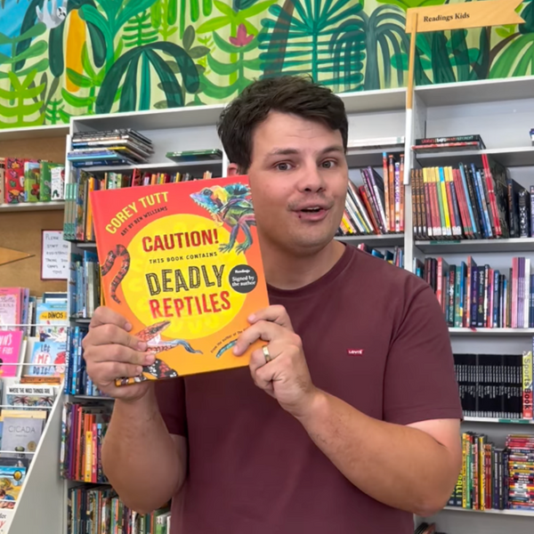 "Caution! This Book Contains Deadly Reptiles" By Corey Tutt, Ben Willi ...