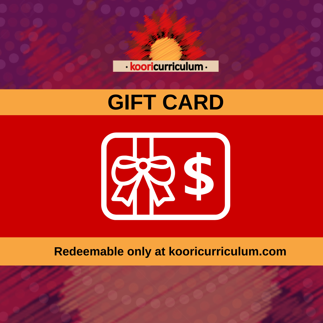 Koori Curriculum Gift Cards | $10.00 | Koori Curriculum